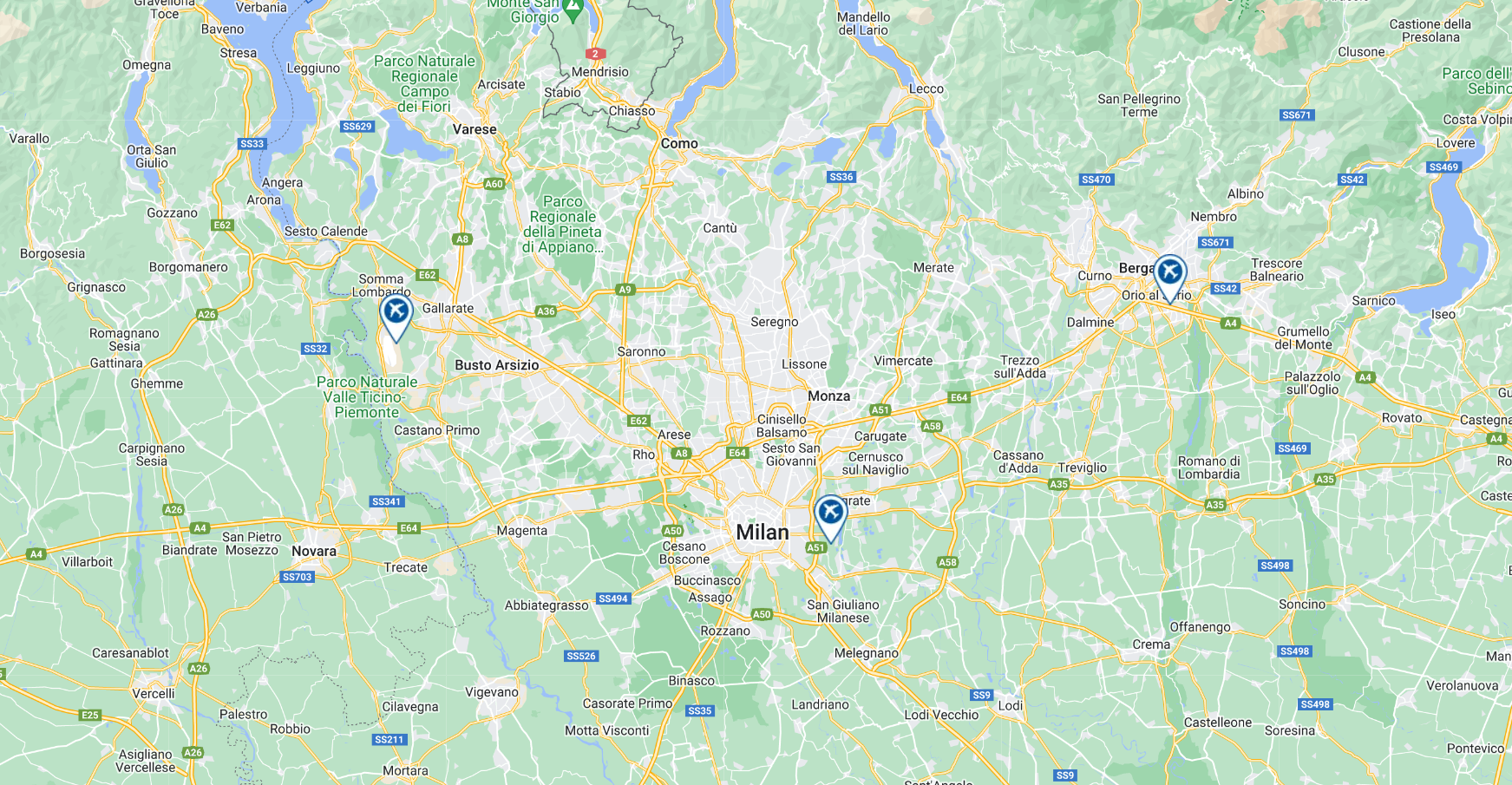 Linate Airport Milan Map FBO & Ground Handling In Milan Linate (LIML)